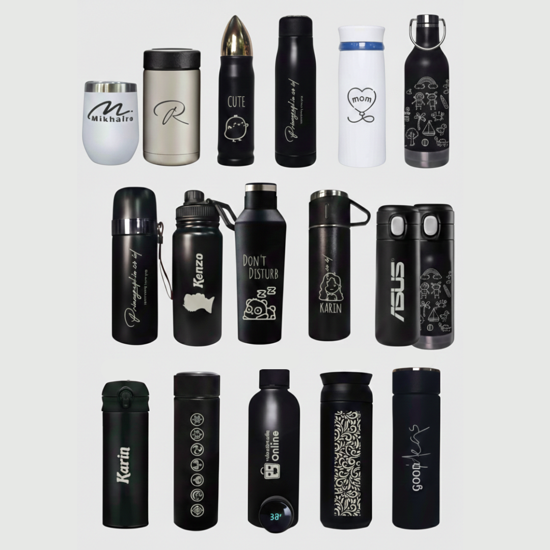 Cetak Tumbler Grafir Laser Custom - INKPRINT Premium Printing